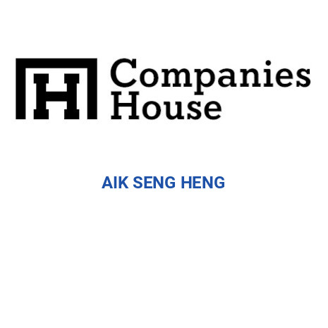 AIK SENG HENG | Companies House Registry Search