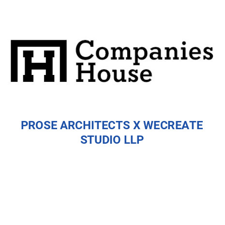 PROSE ARCHITECTS X WECREATE STUDIO LLP | Companies House Registry Search